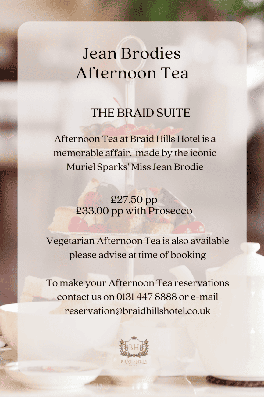 Best Afternoon Tea Venue in Edinburgh, Scotland - Braid Hills Hotel
